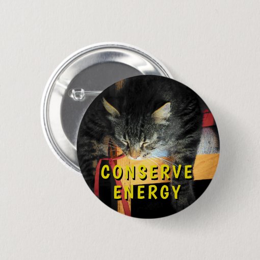 Conserve Energy the Grumpy Angel way! Meme Button | Zazzle