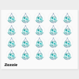 Conserve Water stickers | Zazzle