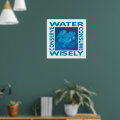 Conserve Water - Use Wisely Poster | Zazzle