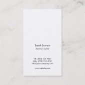 Consignment Boutique Shop , Fashion Model Business Card | Zazzle