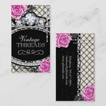 Consignment Clothing Store Business Cards | Zazzle