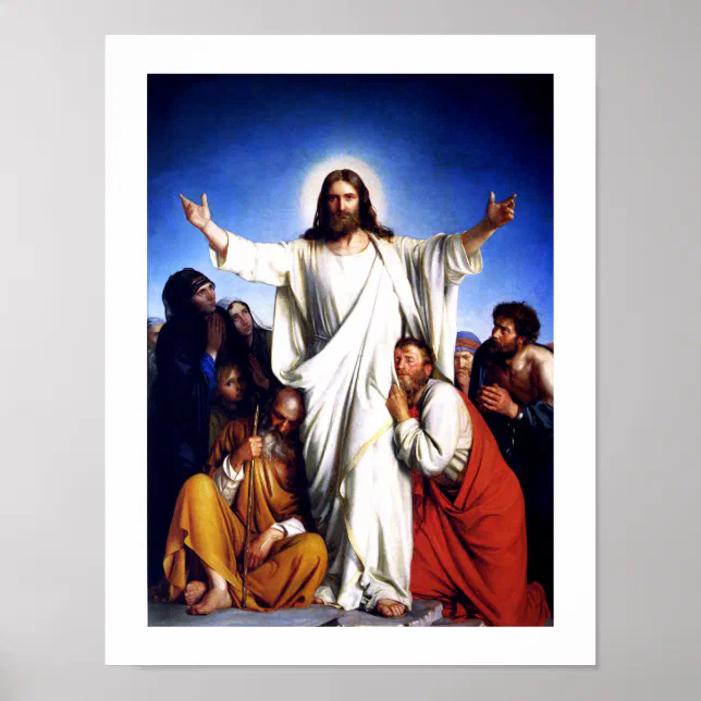 "Consolator" by Carl Bloch. Fine Art Print | Zazzle