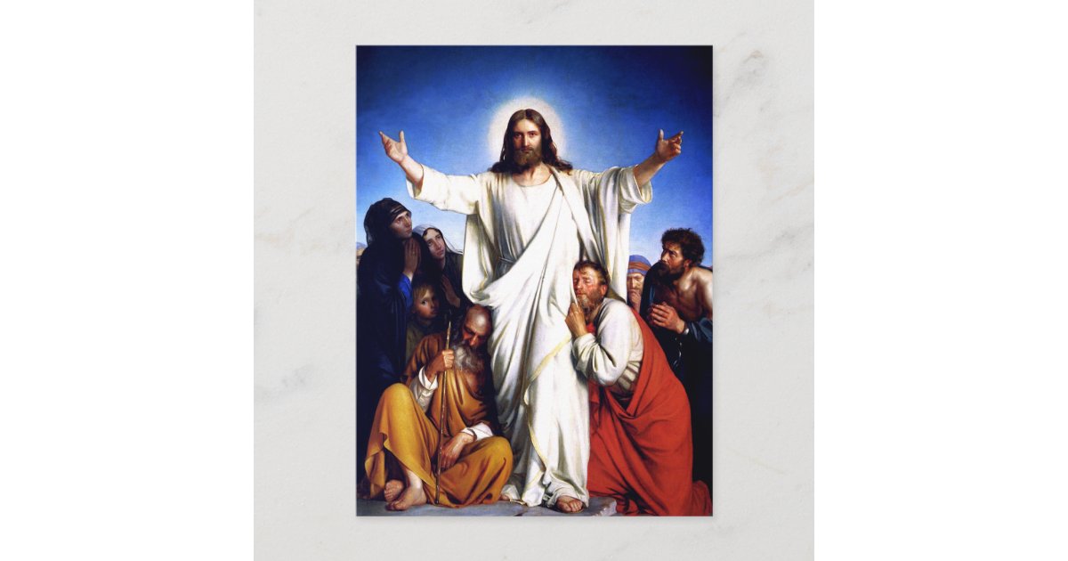 "Consolator" Painting. Fine Art Easter Postcards | Zazzle.com