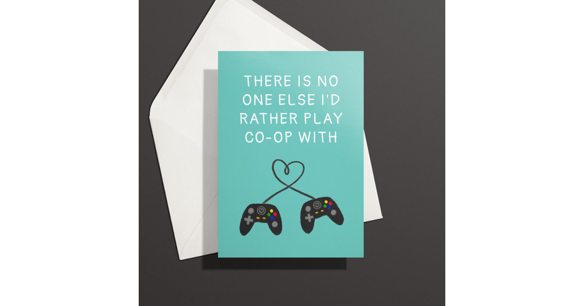 Console Gamer Love Birthday Card | Zazzle