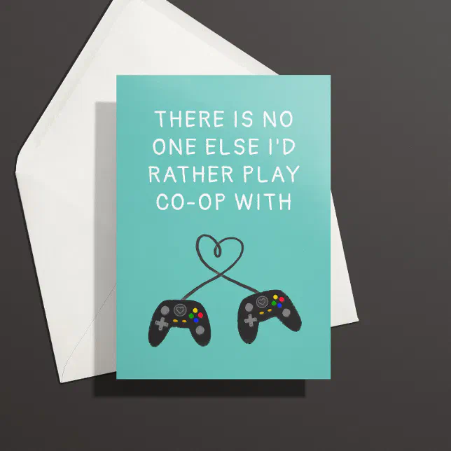 Console Gamer Love Birthday Card | Zazzle