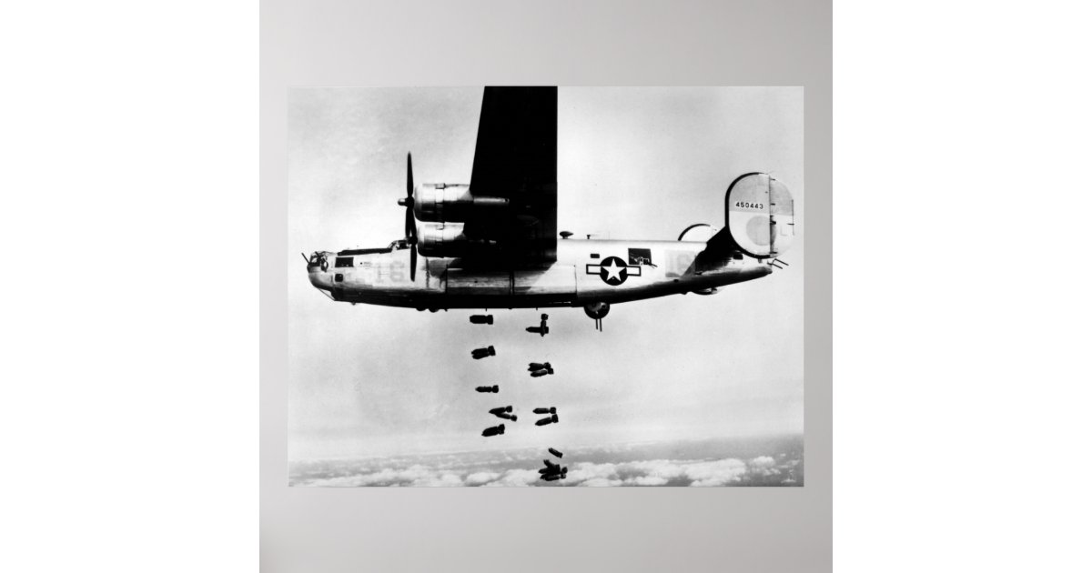 Consolidated B-24 Liberator Poster | Zazzle