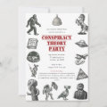 Conspiracy Theory Presentation Party Invitation | Zazzle