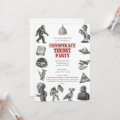 Conspiracy Theory Presentation Party Invitation | Zazzle