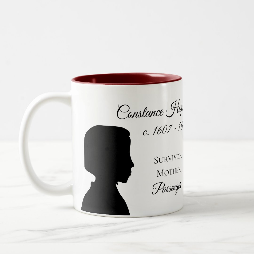 Constance Hopkins Mayflower Descendant Mug | Zazzle