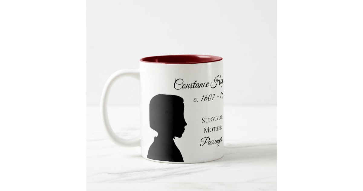Constance Hopkins Mayflower Descendant Mug | Zazzle
