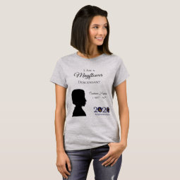 Constance Hopkins Mayflower Women's T-Shirt | Zazzle