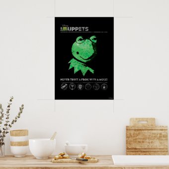 Constantine - Frog with a Mole Poster | Zazzle