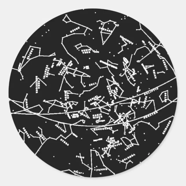 Constellation Sticker | Zazzle