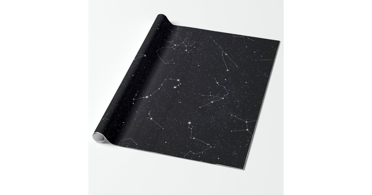 Constellations Gift Wrapping Paper | Zazzle
