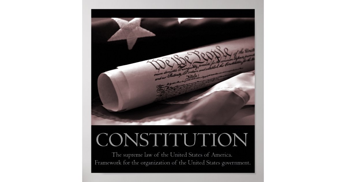 Constitution Poster | Zazzle