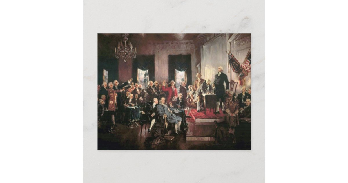 Constitutional Convention Postcard | Zazzle