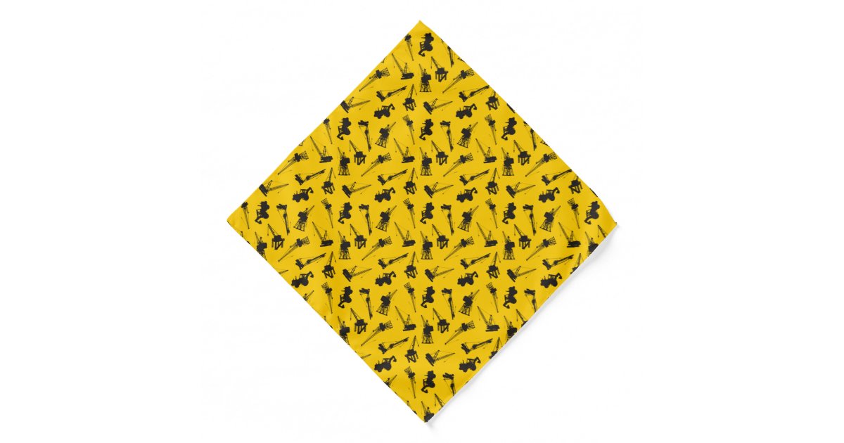 Construction Background Bandana | Zazzle