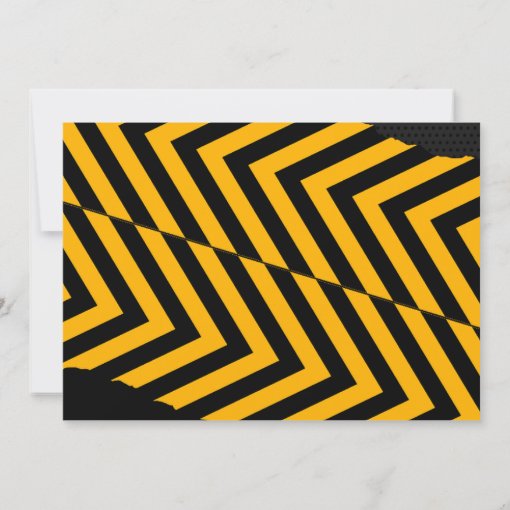 Construction Backhoe Kids Birthday Party Photo Invitation | Zazzle