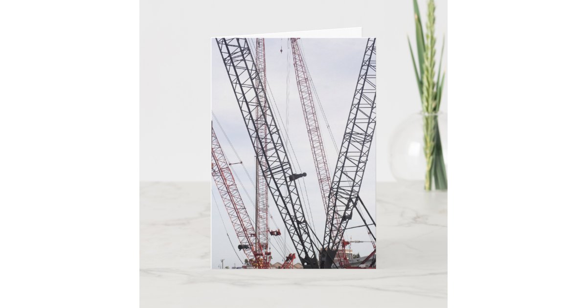 Construction Birthday Card | Zazzle