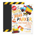 Construction Birthday Cute Invitation | Zazzle
