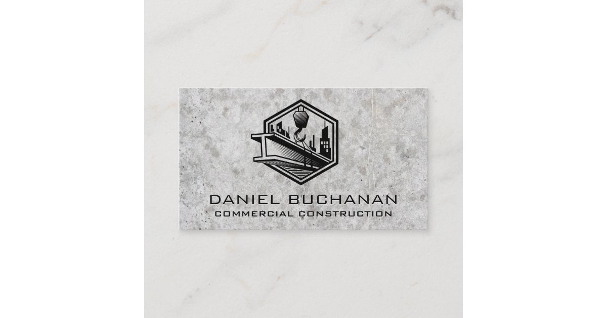 Construction Build | Property Development Business Card | Zazzle