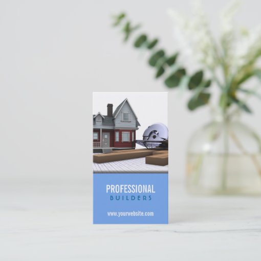 Construction / Builders Business Card | Zazzle