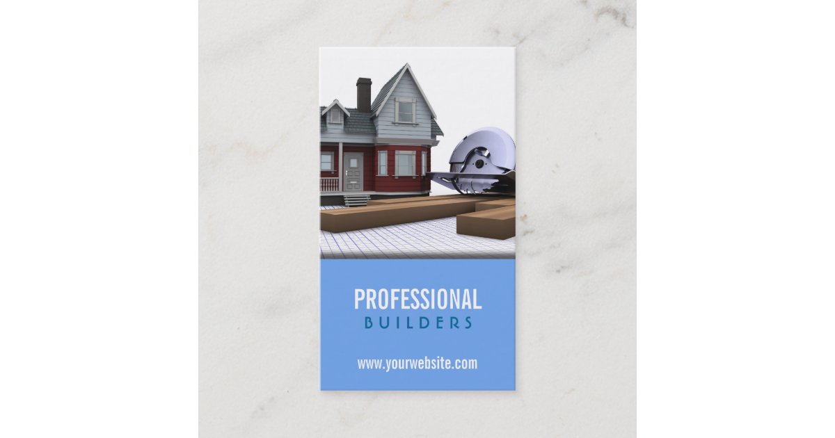 Construction / Builders Business Card | Zazzle