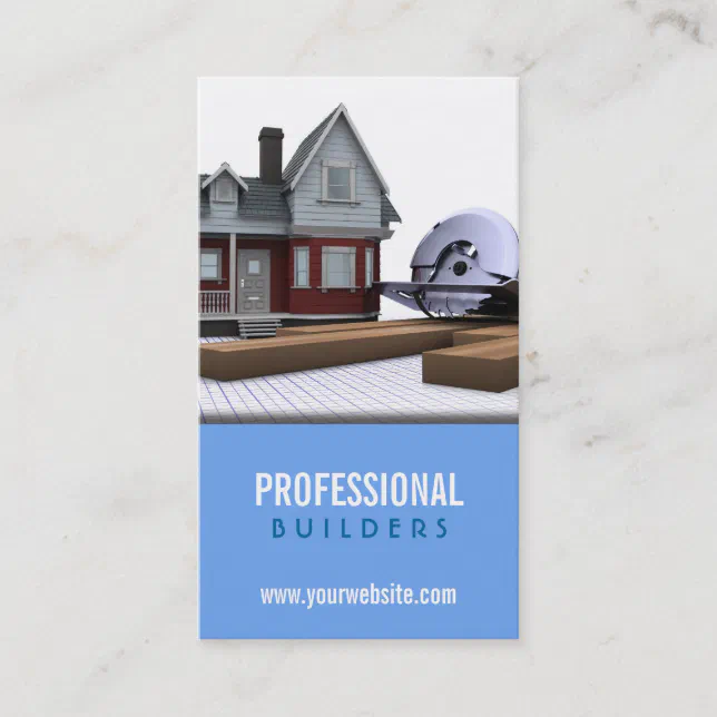 Construction / Builders Business Card | Zazzle