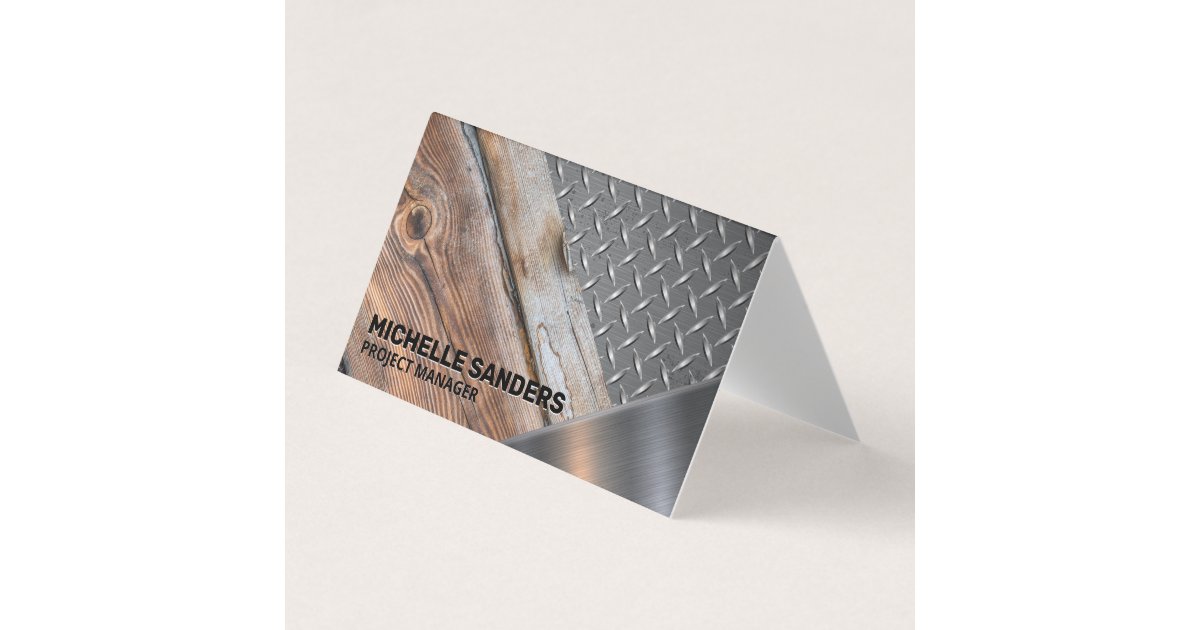 Construction Building Material Business Card | Zazzle