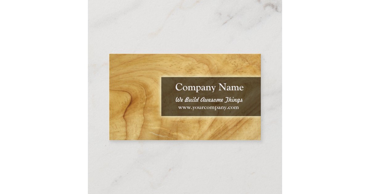 construction/carpentry business card | Zazzle