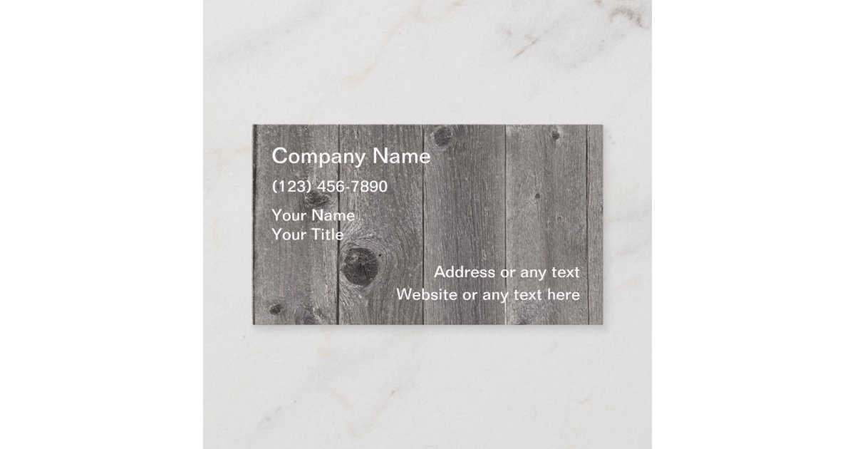 Construction Carpentry Business Cards | Zazzle