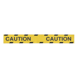 Construction Caution Tape Ribbon | Zazzle