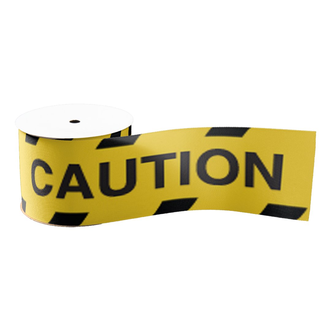 Construction Caution Tape Ribbon | Zazzle