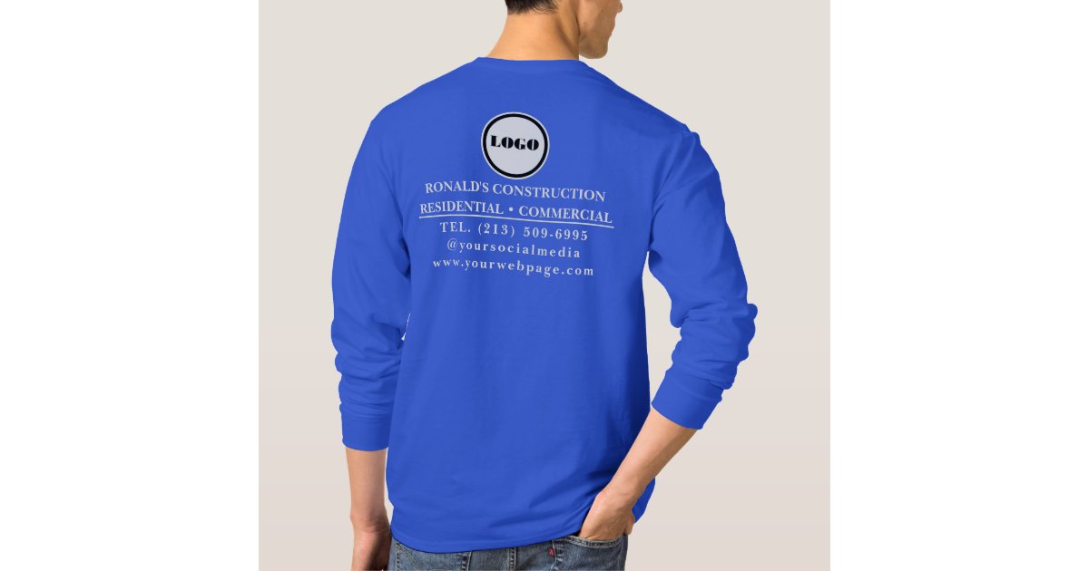 Construction Contractor Employee Trade T-Shirt | Zazzle