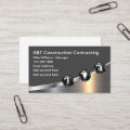 Construction Contractor Graphics Business Cards | Zazzle