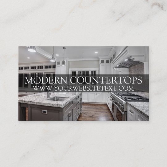 Construction Countertops Tile Stone Granite Marble Business Card ...