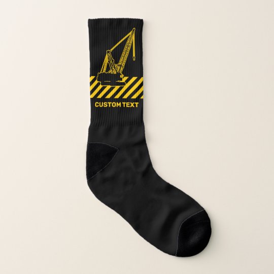 Construction Crane Socks | Zazzle.com