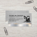Construction | Earth Digger | Dozer Business Card | Zazzle