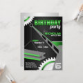Construction & Engineering Birthday Party Invitation | Zazzle