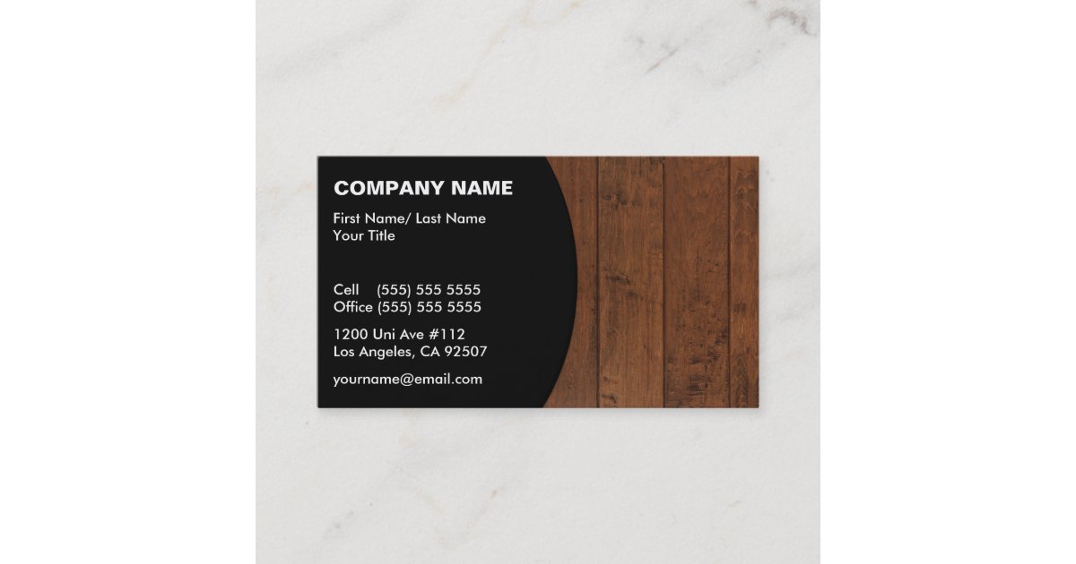 Construction/Flooring Business Card | Zazzle