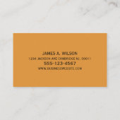 Construction Heavy Machinery Contractor Business Card | Zazzle
