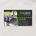 Construction Service, Rebuilding and renovation Business Card | Zazzle