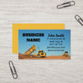 Construction Site Business Card | Zazzle