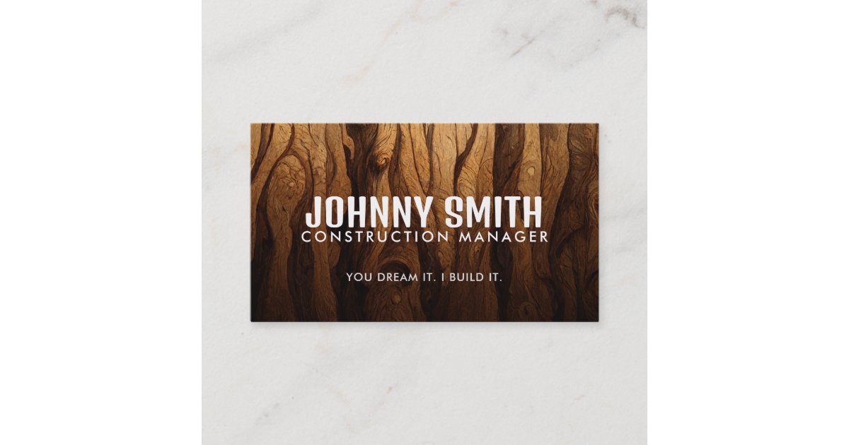 Construction Slogans Business Cards | Zazzle