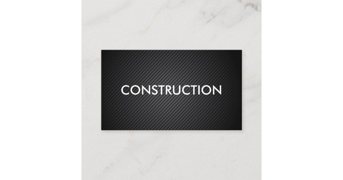 Construction Theme Business Card | Zazzle