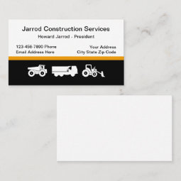 Construction Theme Business Card | Zazzle