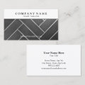 Construction Tile Installer Business Card | Zazzle