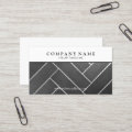 Construction Tile Installer Business Card | Zazzle