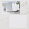 construction trailer business card | Zazzle
