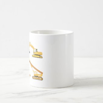 Construction Trucks Coffee Mug | Zazzle